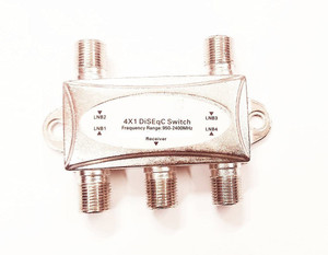 SS Sales 4 in 1 DiSEqC Full HD LNB Satellite Multi-Switch 0 Ports 10 ...