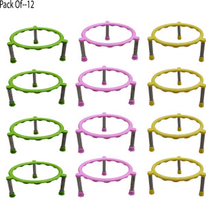 Majevadi Stainless Steel Leg Flower Pot Stand Unbreakable Virgin ...