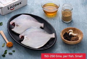 Licious White Pomfret Curry Cut Price in India - Buy Licious White ...