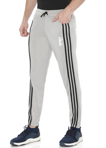 Roods Solid Men Silver Track Pants - Buy Roods Solid Men Silver Track ...