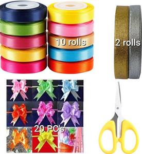 ROYALSHOP ribbon for art and craft ,decorations ,gift wrapping ,school ...