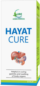 Cure Herbal Hayat Cure Syrup Helpful in curing Hepatitis (500ml) Price ...
