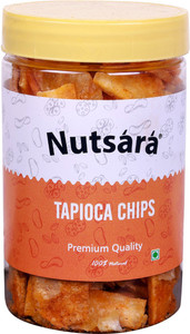 nutsara Kerala Spicy Homemade Tapioca Chips , Ready to Eat Kappa Snacks ...
