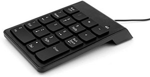 ULTRABYTES USB Numeric Keypad Portable Slim Mini Number Pad Wired USB ...