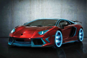 Classic Red Car Wall Poster|Decorative Wall Paper Poster For Gallery ...