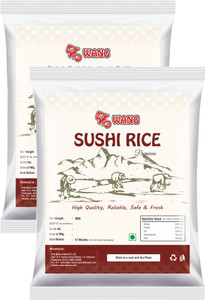 WANG SUSHI RICE Raw Rice (Full Grain, Sticky) Price in India - Buy WANG ...