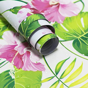 ELTON 25.4 cm DIY Wall Paper/Wall Sticker Self Adhesive Floral Nature ...