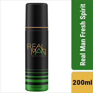 Real Man Body Spray Fresh Spirit Body Spray - For Men - Price in India ...