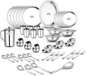 Chakmak Pack of 51 Stainless Steel Kitchen Star 51 Pcs Heavy Stainless ...