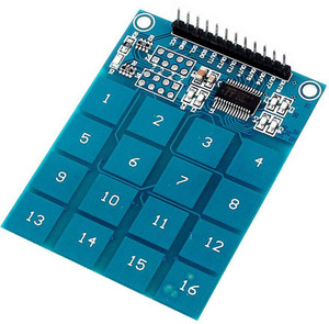 KTC CONS LABS TTP229 16 Channel Digital Capacitive Touch Sensor Module ...