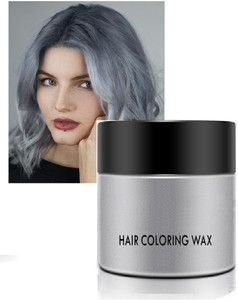 Latixmat Silver Grey Hair Color Cream Temporary Hairstyle Wax , grey ...