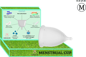 MIKAZUKI Medium Reusable Menstrual Cup Price in India - Buy MIKAZUKI ...