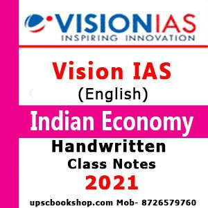 Vision IAS General Studies GS Handwritten Class Notes- Economics By ...
