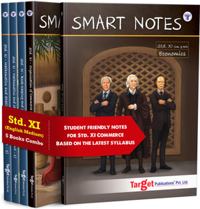 Std 11 Commerce Books (Economics, OC, BK, Maths 1 And 2) Smart Notes ...