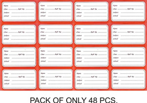 NOZOMI 7.62 cm Notebook Stickers Paper Name Labels Book Stickers for ...