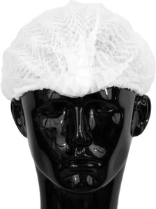 Yogi Care Surgical White cap 200 pc - hospital - Bouffant - Multiuse- 4 ...
