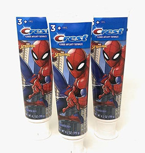 Crest Kids Marvel's Spiderman Toothpaste, Strawberry Toothpaste - Buy ...