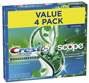 Crest Complete Active Fresh + Whitening Toothpaste Toothpaste - Buy ...