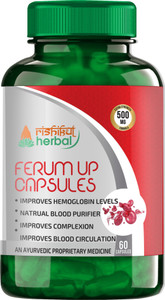 RISHIKUL HERBAL Ferum up Capsules for Women Helps in Purifying the ...