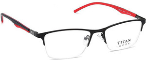 Titan Half Rim Square Frame Price in India - Buy Titan Half Rim Square ...