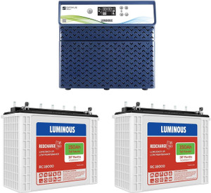LUMINOUS Optimus 2300 24V with 2 Units of RC 18000 150Ah Tubular ...