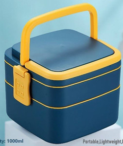 Flipkart.com | VRUX 3 Compartment Tiffin with Handle & Push Lock ...