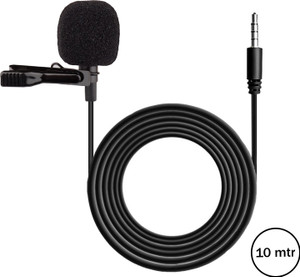 MOBIZAC Professional Grade Extra Long 10 Meter Cable Collar Mic for ...