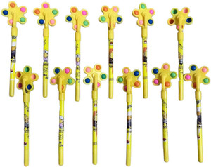 boxi SPINNER YELLOW POPIT Fancy Gel Pen for kids Birthday Return Gifts ...