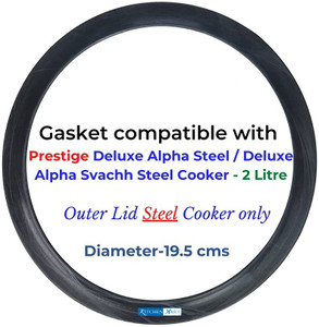 PRV Gasket compatible with Prestige Deluxe Alpha/Deluxe Alpha Svachh ...