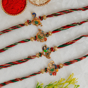 eCraftIndia Rakhi Set Price in India - Buy eCraftIndia Rakhi Set online ...