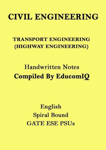 Transport Highway Engineering Handwritten Notes Of Civil Engineering ...