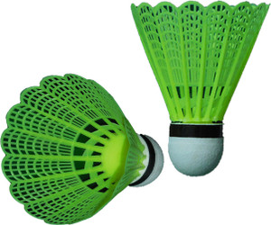 CTC CREATION Shuttlecock Nylon Shuttle Cock Nylon Shuttle - Green ...