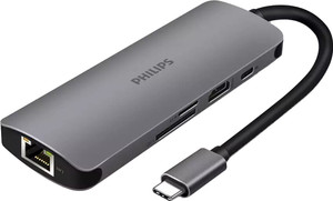 PHILIPS 8 in 1 USB DLK5518C/94 USB Hub Price in India - Buy PHILIPS 8 ...