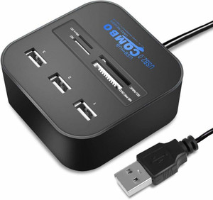 spincart All in One USB Hub Combo 3 ports and 2.0, for Pen drives Card ...