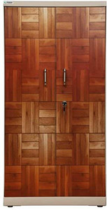 SHARAN Premium Metal Steel Mini Wardrobe | 2 Door Mini Almirah Cupboard ...