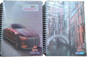 SHIVAAY SINGLE LINE A4 Notebook SINGLE LINE 400 Pages Price in India ...