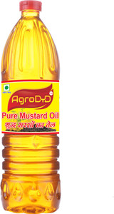 AgroDYD Pure Mustard Oil Filtered No Refined 1L Mustard Oil PET Bottle ...