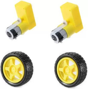 AQBP BO Motor L-Shaped Single Shaft Wheels Smart Car Robot Gear Motor ...