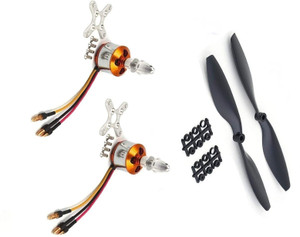 INVENTO 2pcs 10inch 1045 propeller + 2pcs 1400KV BLDC Brushless Motor ...