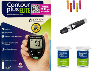 Contour Elite -Most Accurate Glucometer Globally, Highly accurate vd ...