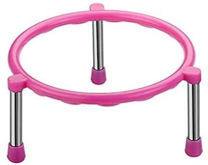 Fitprism Matka Kitchen Rack Steel Stainless Steel Single Ring Matka ...