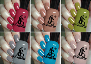 AQ FASHION New Unique Color Rich Paint HD Shine Pastel Color Combo Set ...