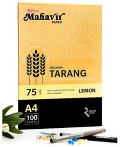 Flipkart.com | SHREE MAHAVIR PAPER Tarang Paper,Fast Drying,500Sheet ...