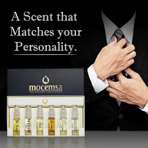 MOCEMSA Perfume Trial Set for Men Pack of 6 Testers Pocket Perfume Eau ...