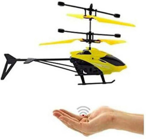 Sheny Hand Sensor Helicopter Super For Kids ( YELLOW) - Hand Sensor ...