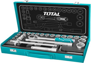 Total tools 24Pcs 1/2" socket set Socket Set Price in India - Buy Total ...