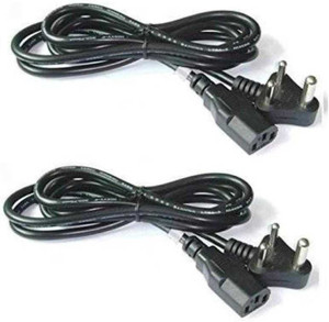 22 TECH TV-out Cable 3 Pin Power Cable Cord SMPS Desktop Printer ...