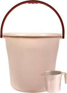 AK HUB New Standard Quality Plastic Frosty Bucket (18 L) & Mug (1.5 L ...
