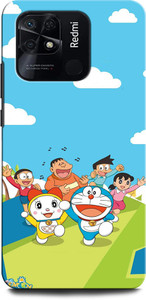 ORBIQE Back Cover for REDMI 10 Power DORAEMON, NOBITA, CARTOON, FUNNY ...