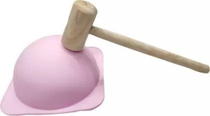 WOW Kitchen Round Shape Pinata Chocolate Mould With Hammer Kitchen Tool ...